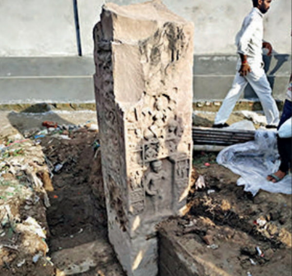 1500-year-old temple remains found in UP | India News - Times of India