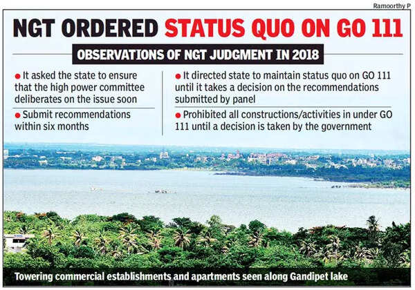 Hyderabad: What ban? Illegal structures overrun all GO 111 villages ...