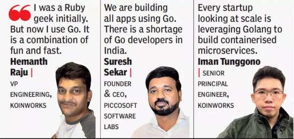 Go’s popularity is growing as cloud gathers pace - Times of India