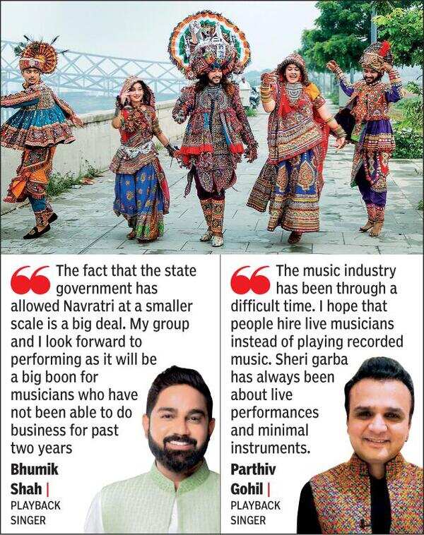 Tunes of sheri garba back? Singers ready to rock | Ahmedabad News ...