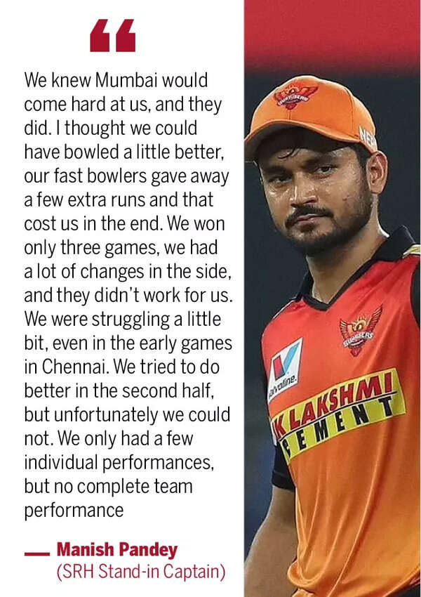 IPL 2021: Who said what after MI finished their campaign with a big win ...