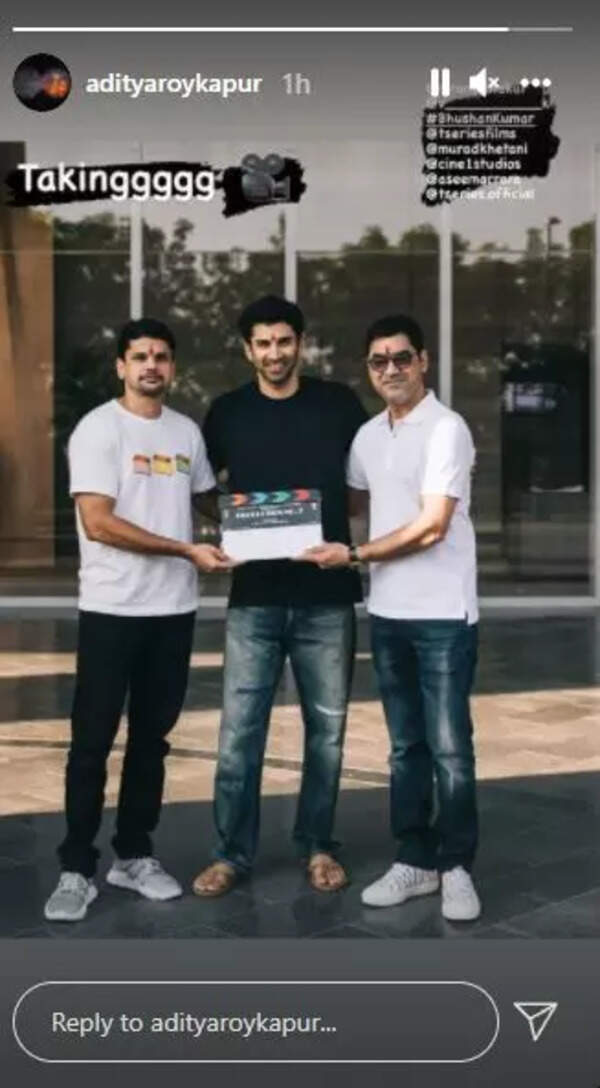 Aditya Roy Kapur begins filming 'Thadam' remake | Hindi Movie News ...