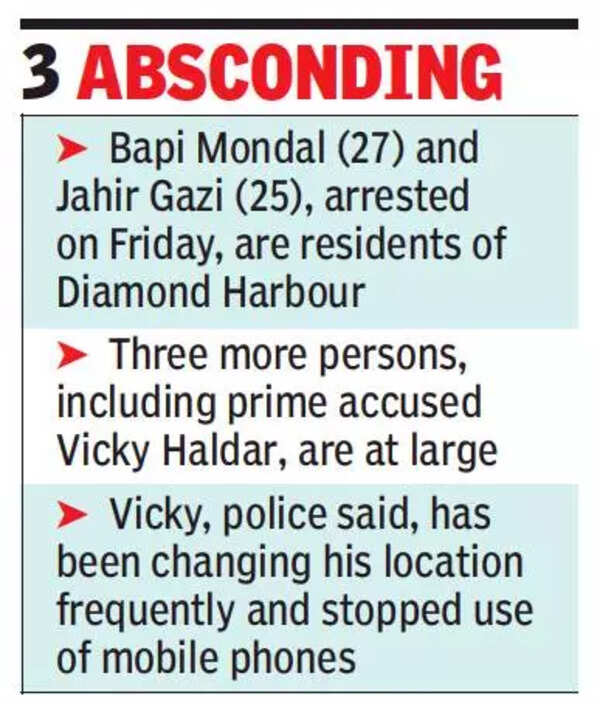 Two more arrested in Kolkata executive murder case | Kolkata News ...