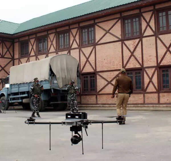 Drones to monitor minority community areas in Kashmir | India News ...