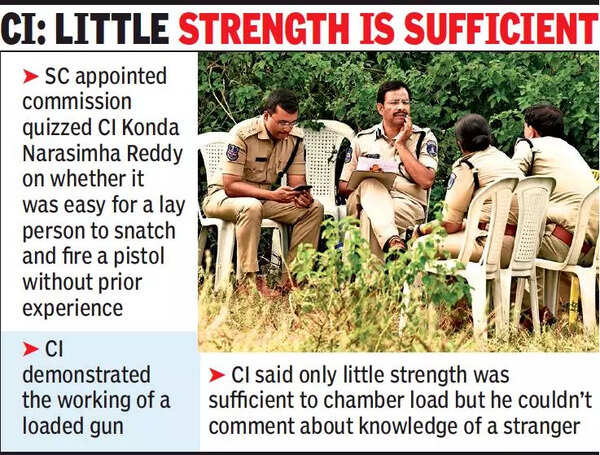 Disha rape and murder case: SC panel fires queries as CI demonstrates ...