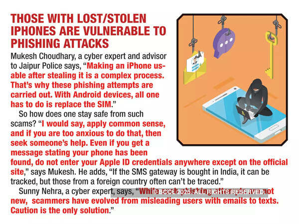 Lost your iPhone? You could be a victim of a phishing attack next ...