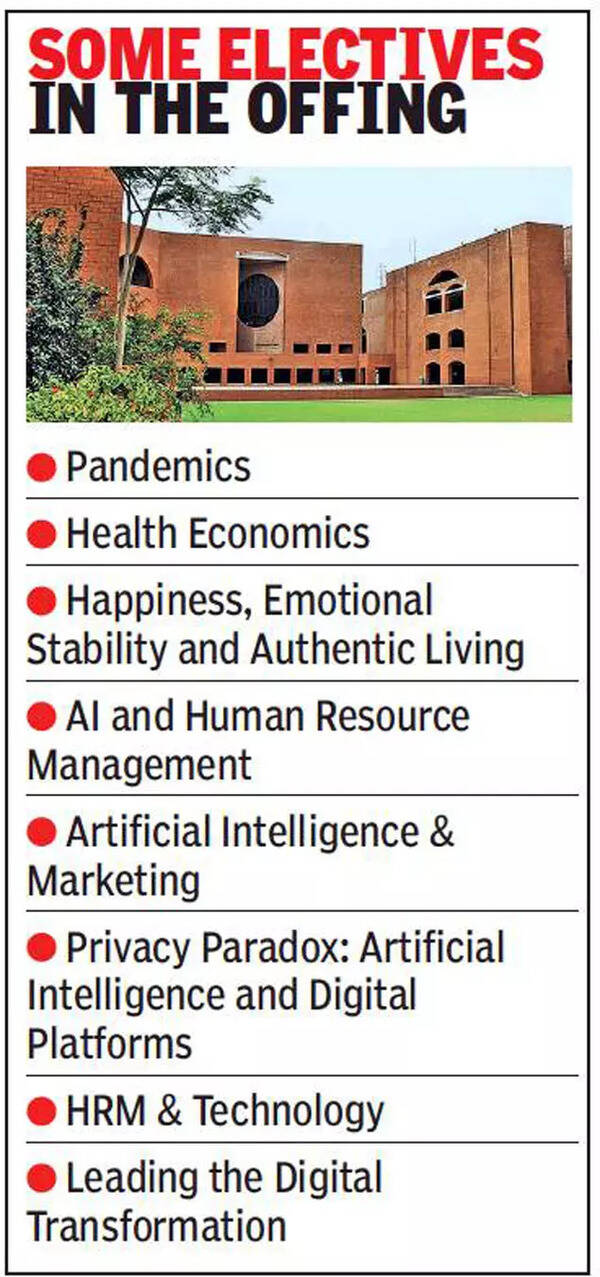 IIM Ahmedabad offers elective on happiness, IIT Gandhinagar teaches how ...