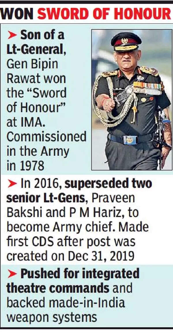 Bipin Rawat: Gen Rawat challenged status quo, pushed reforms even if it ruffled feathers | India ...