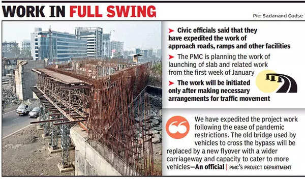 Pune: Pashan-Sus flyover likely to be ready by April next year | Pune ...