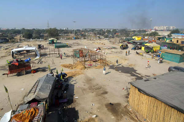 A five-day stay at Tikri that led to a year, & Pind California | Delhi ...