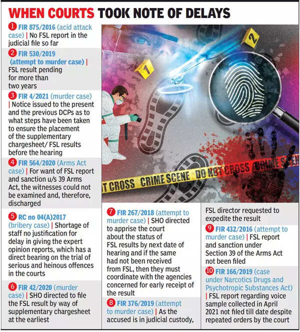 Delhi: Courting trouble... how endless wait for forensic reports is ...