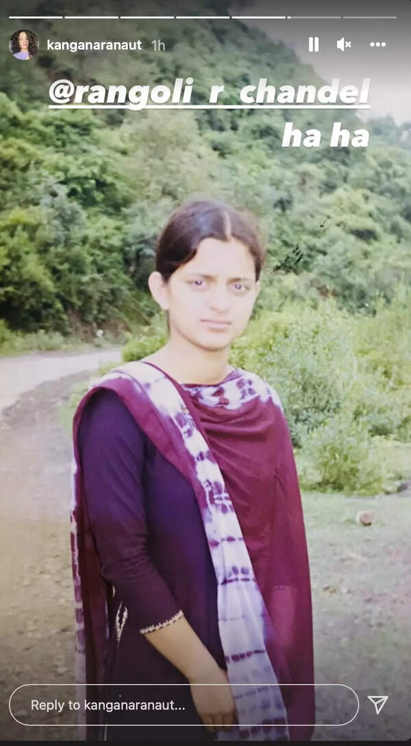 Kangana Ranaut shares priceless childhood pictures from the archives ...