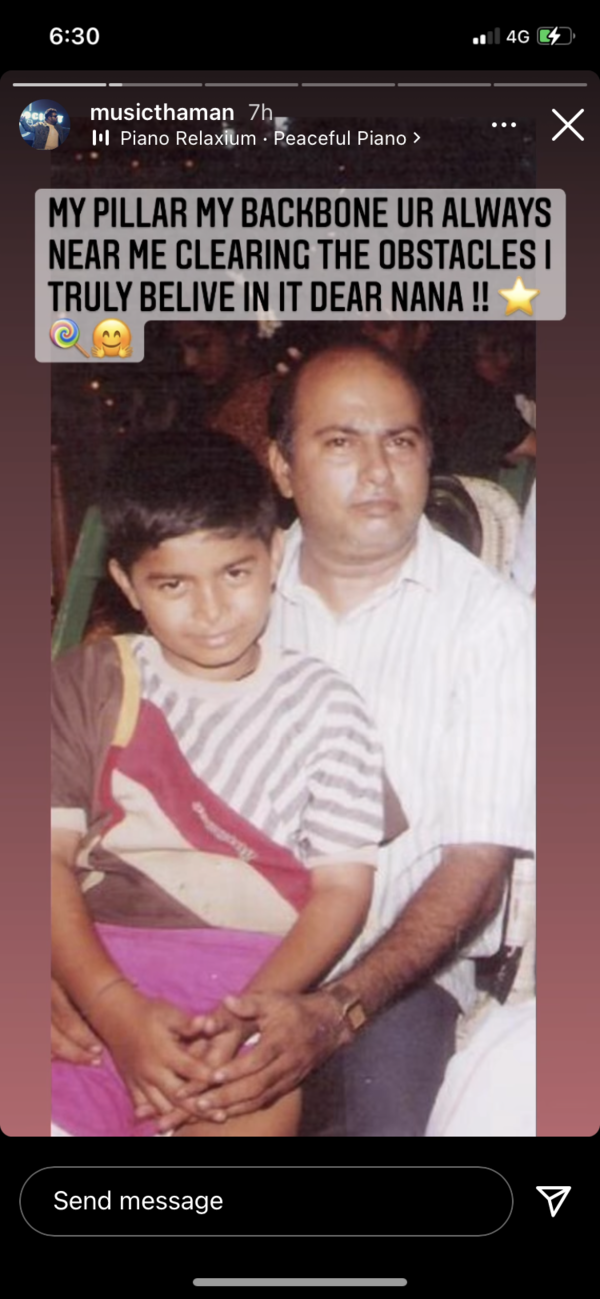 Super Singer 9's super judge Thaman S shares an emotional note on ...