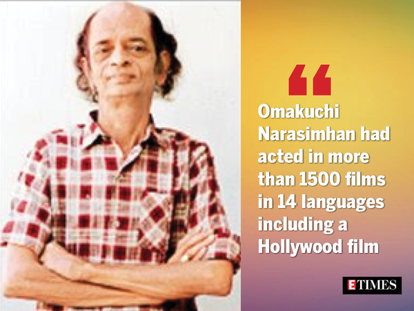 #UnforgettableOnes: Comedy actor Omakuchi Narasimhan | Tamil Movie News ...