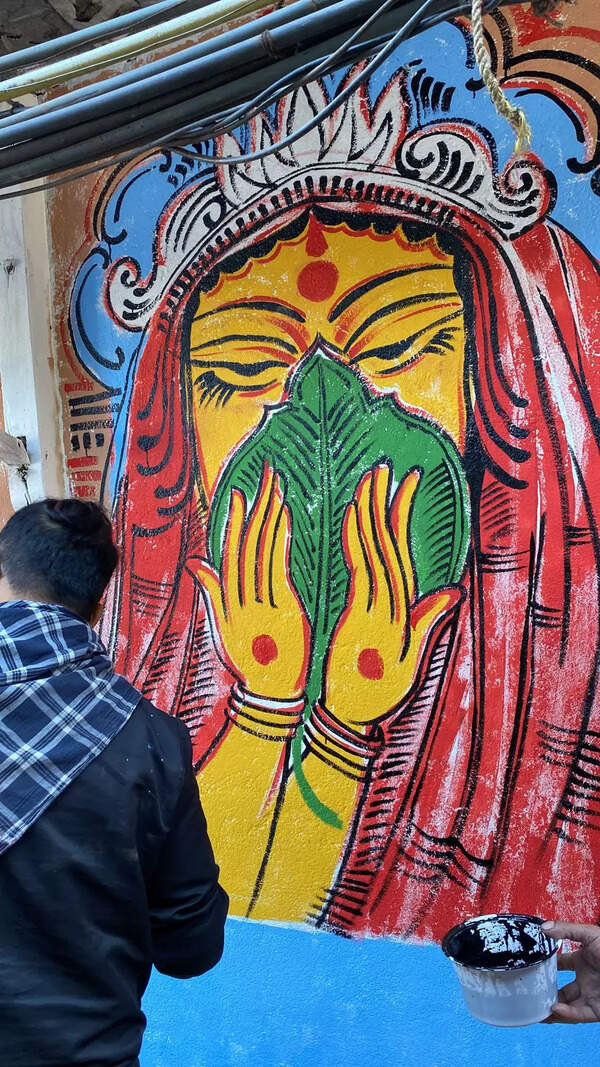 Behala Art Fest and team Gantchhora turn slum into a piece of art ...