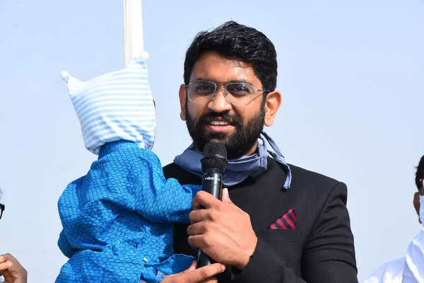 Telangana: Kamareddy collector Jitesh Patil's child steals the show at ...