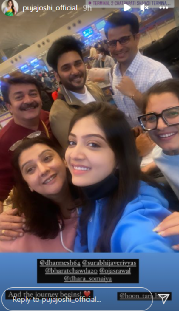 Puja Joshi, Ojas Rawal, and team 'Hoon Tari Heer' off to Europe to shoot the second schedule of ...