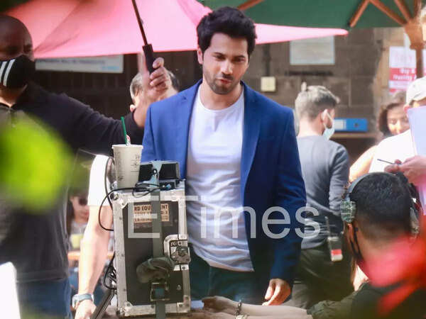 Varun Dhawan is all smiles as he suits up to shoot an ad - Exclusive ...