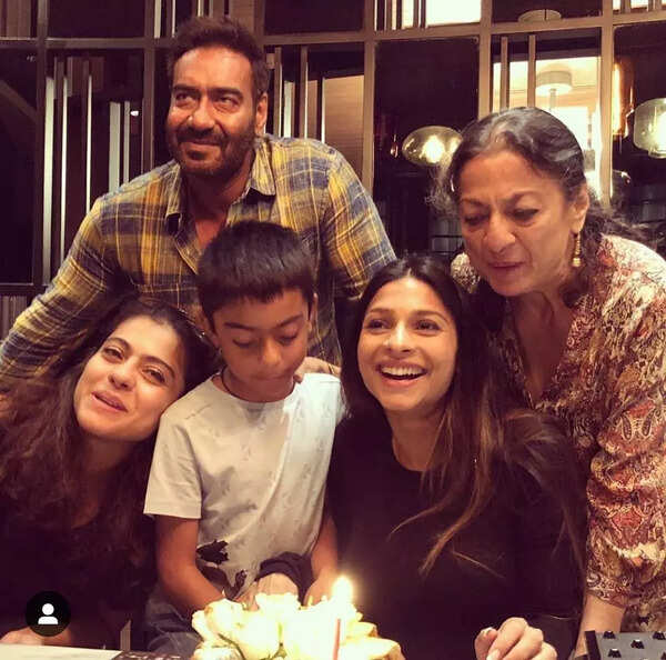 Kajol And Ajay Devgn Shower Love On Tanishaa Mukerji On Her Birthday