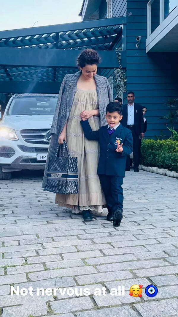 Kangana Ranaut pens a heartfelt note for nephew Prithvi Raj Chandel on ...