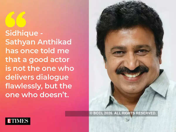 #BigInterview! Sidhique: I am the stone, who has traveled through the ...