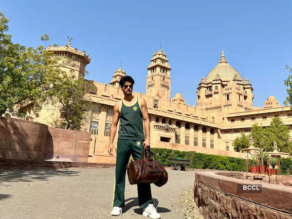 Ayush Anand explores blue city Jodhpur - Times of India