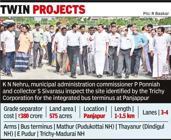 Trichy: Move To Build Grade Separator Linked To Trichy Bus Terminus ...