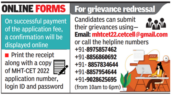 Cet: Registration For Mht-cet Without Late Fee Ends Today | Pune News ...