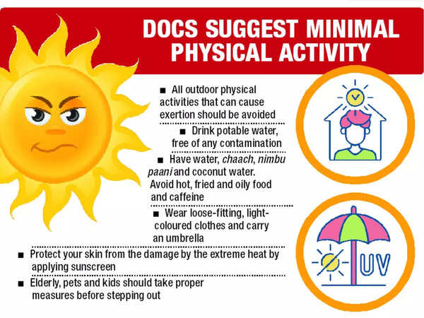 As Delhi goes haye garmi, docs advice on how to be safe this summer ...