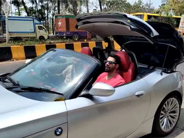 Varun Dhawan makes heads turn as he zooms around in a swanky luxury ...
