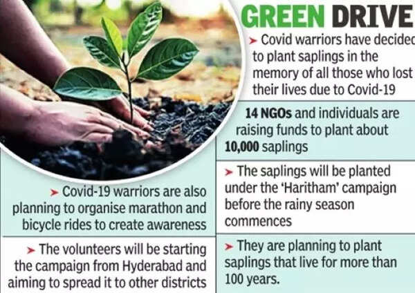 Trees To Keep Memory Of Covid Victims Alive | Hyderabad News - Times of ...