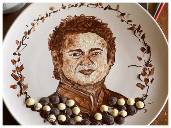 Exclusive: Chef Avinash Martins makes 12-layer chocolate portrait of ...