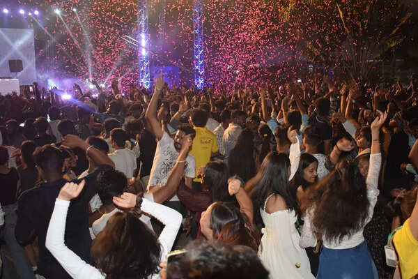 Benny Dayal, Lost Stories & DJ Rhea perform at Krupanidhi Group of ...