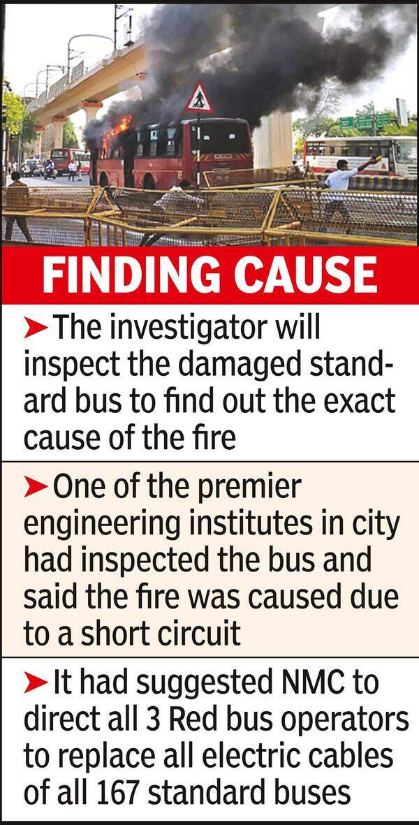 Aapli Bus: Rto Starts Probe Into Last Week’s Fire In Moving Aapli Bus ...