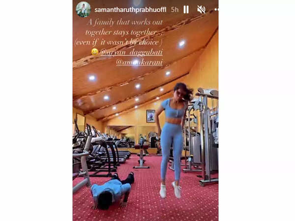 Samantha Ruth Prabhu dishes out major fitness goals as she kickstarts ...