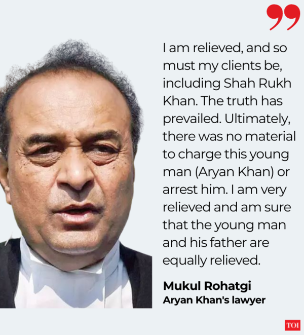 Aryan Khan Drug Case: NCB files charge sheet in drugs case; Shah Rukh ...