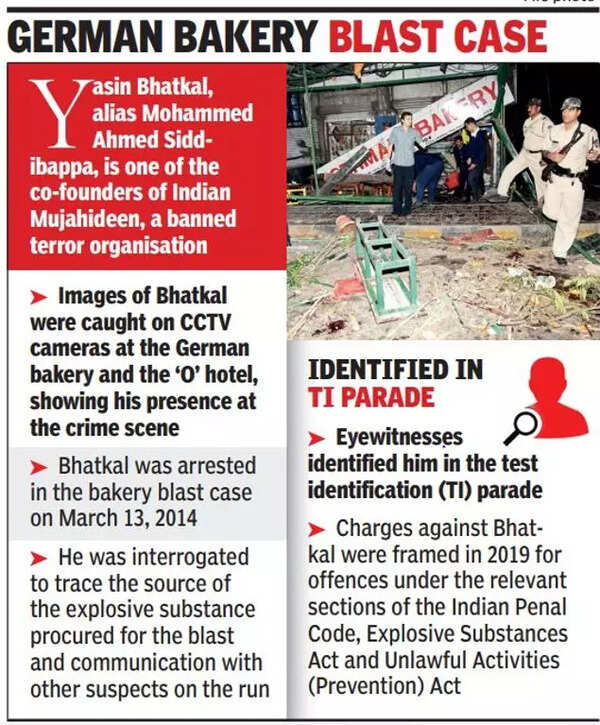 German bakery blast case: UAPA court in Pune seeks schedule to start ...
