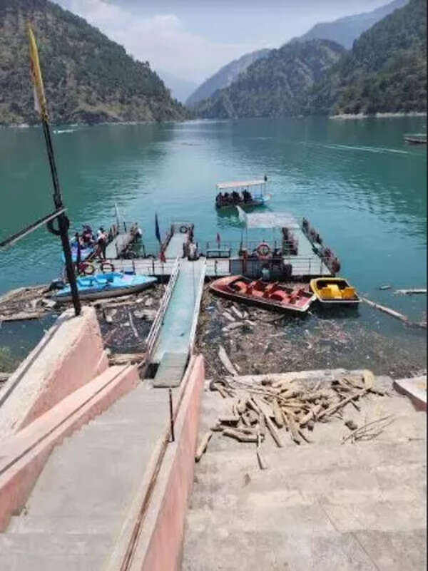 Debris welcomes tourists at 'scenic' Chamera Lake in Himachal Pradesh ...