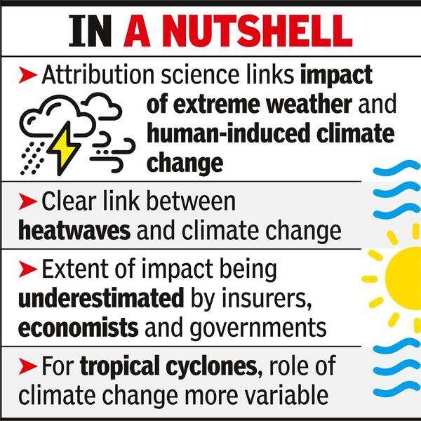 Study Traces How Climate Change Affects Weather | - Times of India