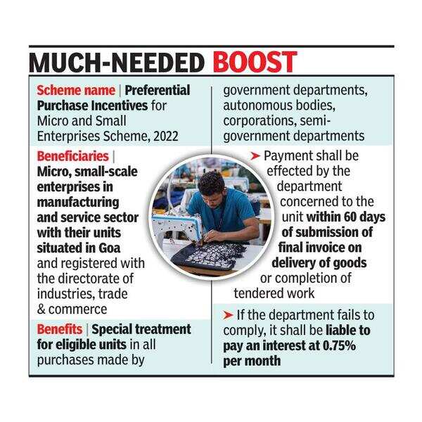 Goa: Preferential treatment for MSMEs in government purchases | Goa ...