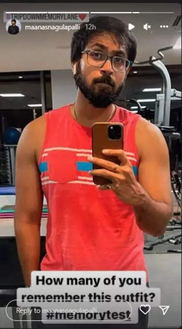 Throwback Thursday: Bigg Boss Telugu 5 fame Maanas gets nostalgic as he ...