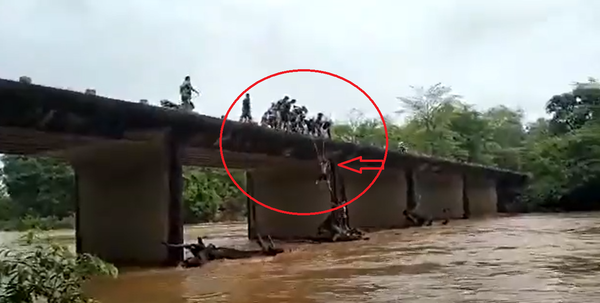 Watch video: BSF personnel rescue civilian from Mendki river in ...