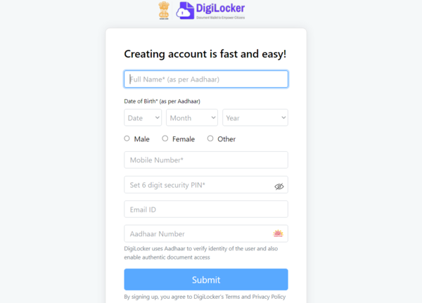 Digilocker CBSE: How to create DigiLocker new account to access CBSE ...