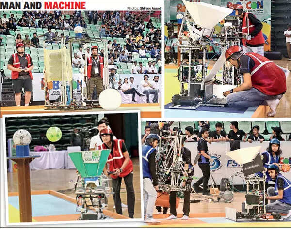 Break and build! Robocon champs eye global glory | Delhi News - Times ...