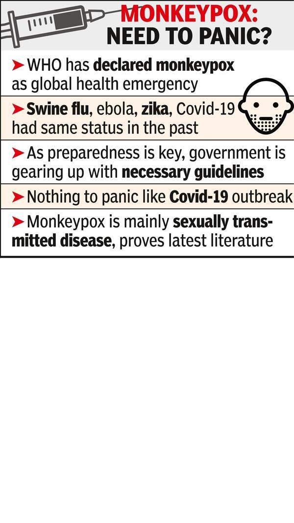 Docs Told To Use Ppesif Monkeypox Spreads | - Times of India