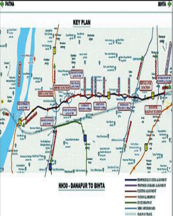 Bihta: Patna: Danapur-Bihta elevated road work likely to start after ...