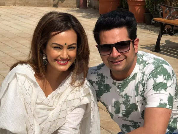 Nisha Rawal with Rohit Sethia at a party made it evident she loves him ...
