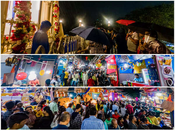 After a gap of two years, Bandra Fair is being celebrated in all its ...