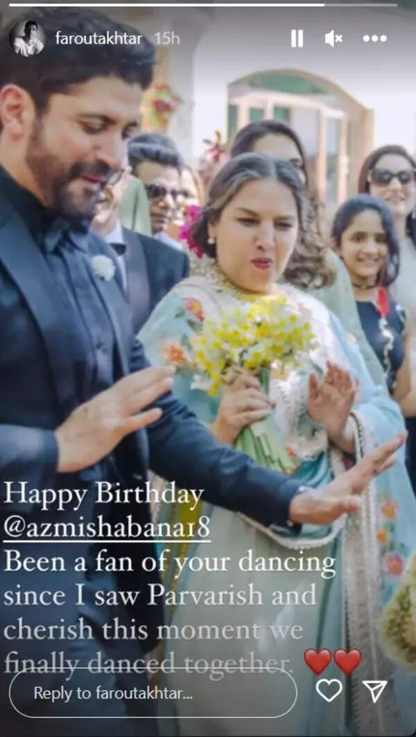 Here's a sneak peek into Shabana Azmi's star-studded birthday party – See inside photos | Hindi ...