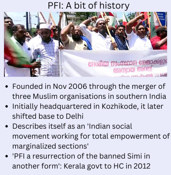 Why the Centre banned Popular Front of India | India News - Times of India